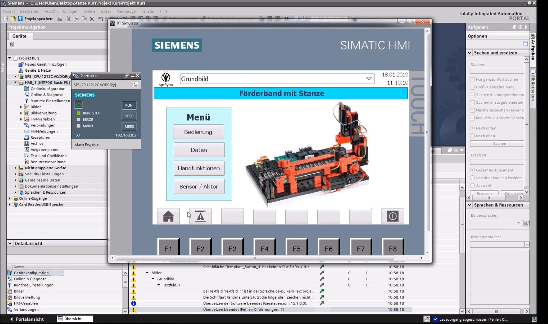 SPS Online Kurs - TIA Portal & mehr. Werde SPS-Profi mit diesem Lehrgang.