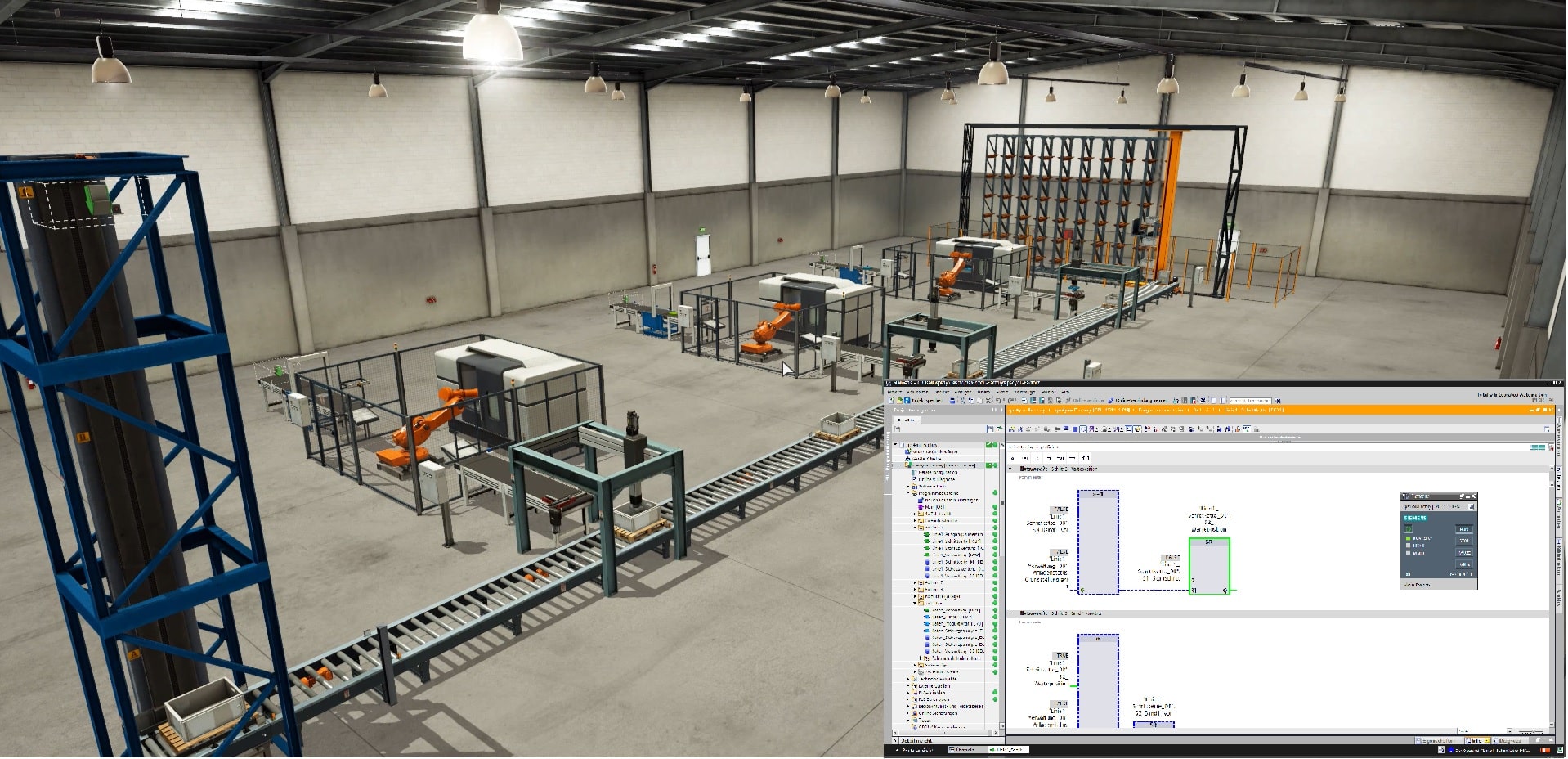 Factory I/O - Realistische Simulation für 3D-Industrieanlagen